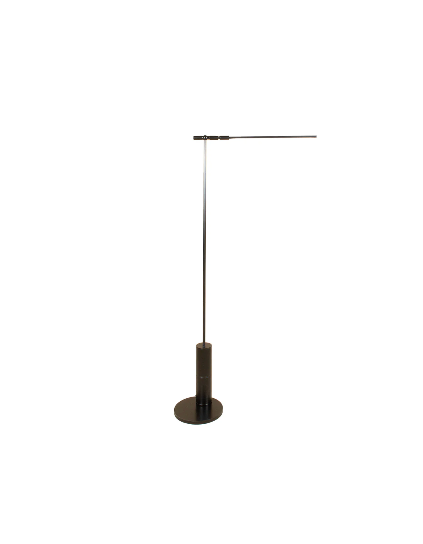 RENZO SERAFINI | LINEA RECHARGEABLE BLACK STEEL FLOOR LAMP – OBERY